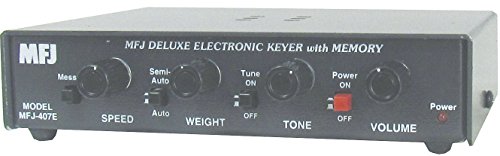 MFJ-407E Deluxe Electronic Keyer With Memory – Wes Zone